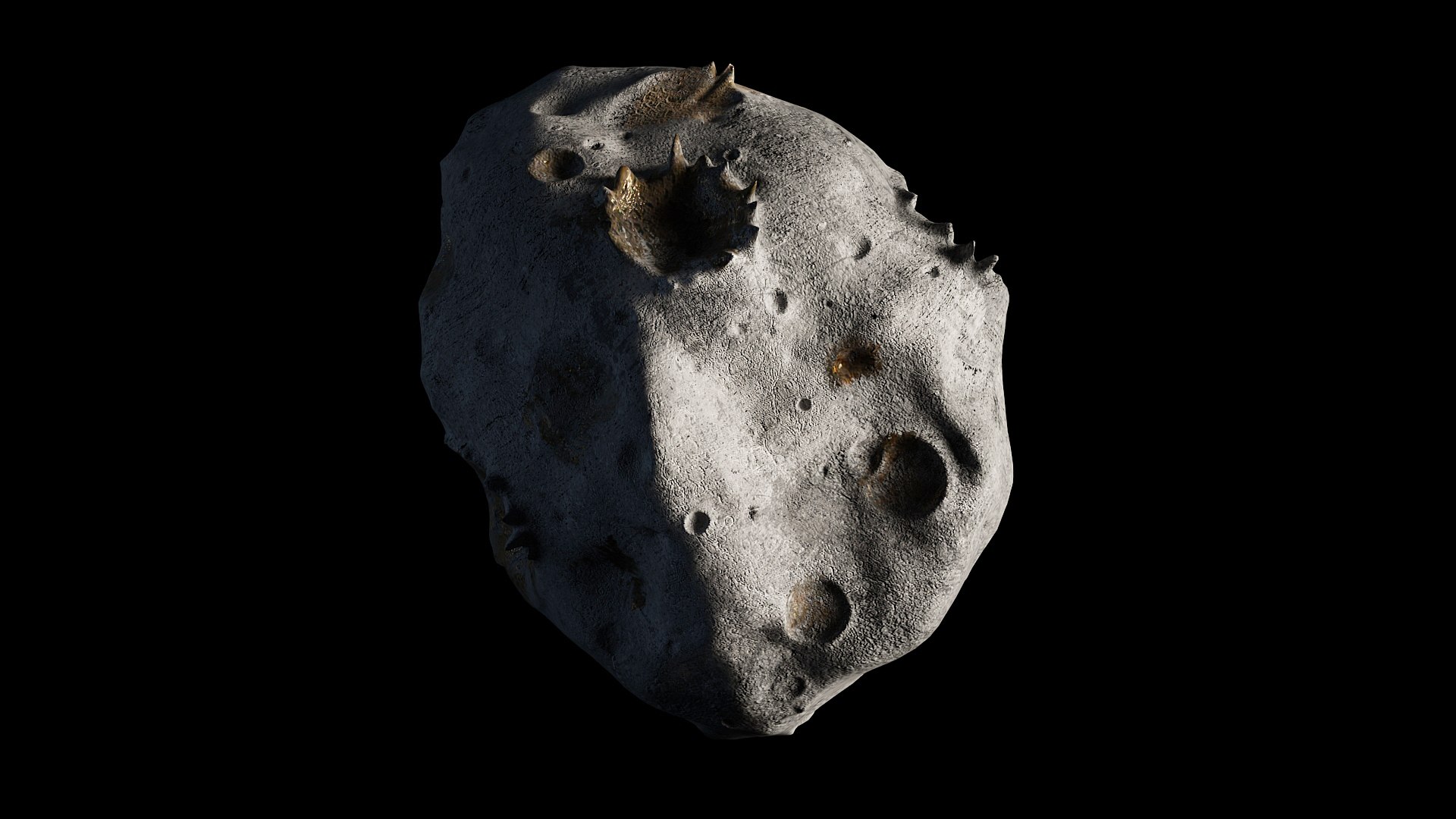 3D Asteroid 16 Psyche - TurboSquid 1511370