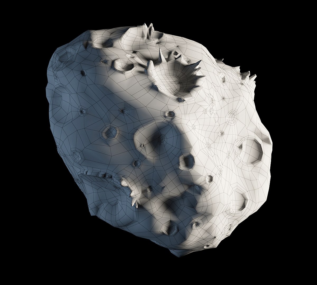 3D Asteroid 16 Psyche - TurboSquid 1511370