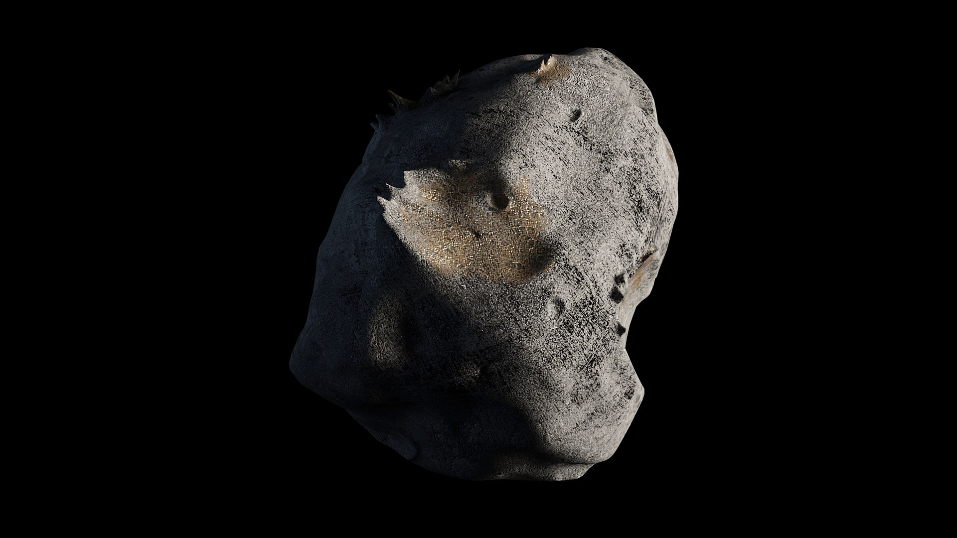 3D Asteroid 16 Psyche - TurboSquid 1511370