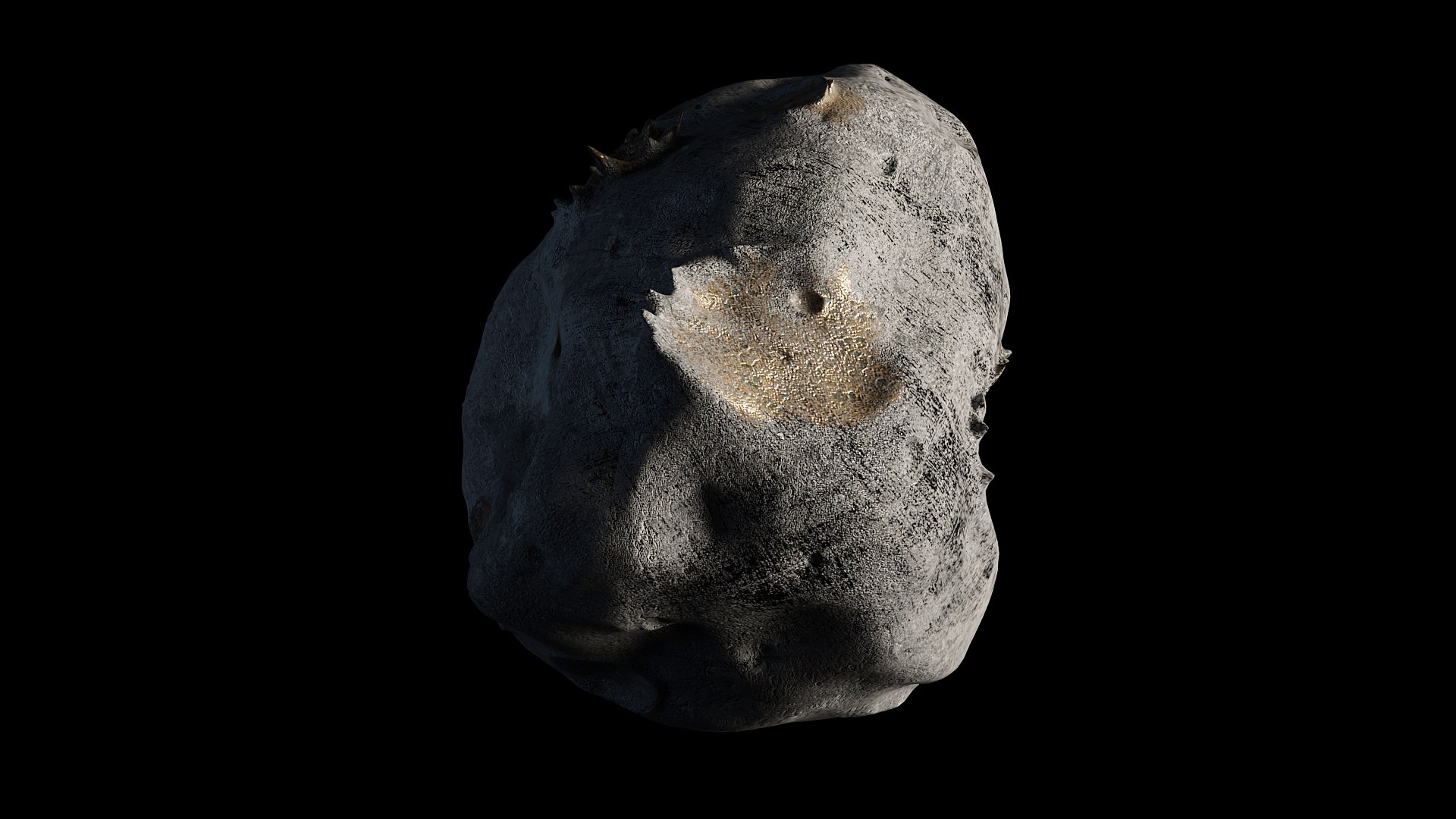 3D Asteroid 16 Psyche - TurboSquid 1511370