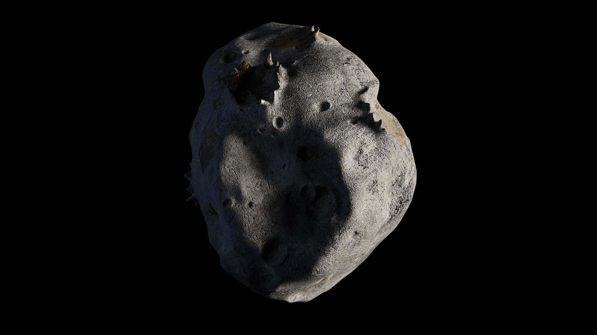 3D Asteroid 16 Psyche - TurboSquid 1511370