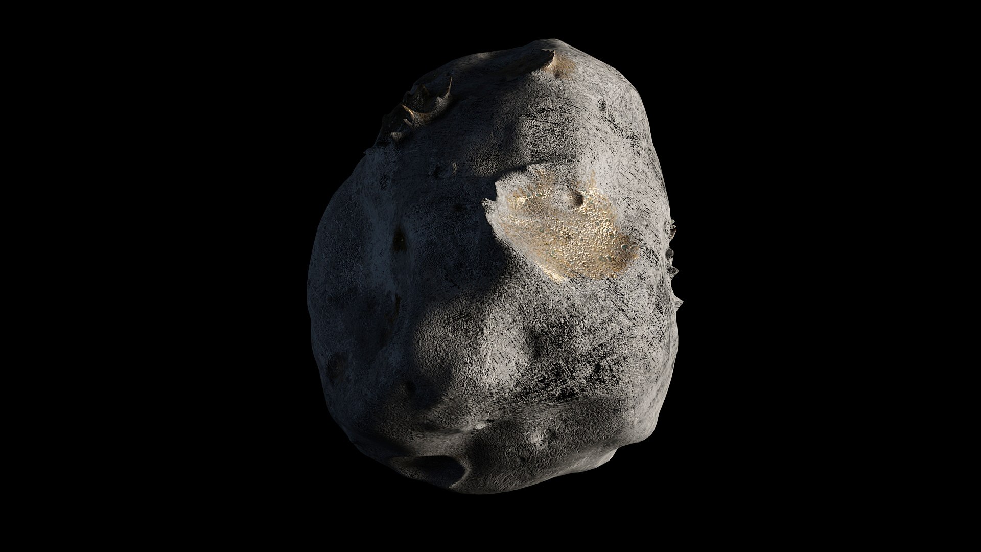 3D Asteroid 16 Psyche - TurboSquid 1511370