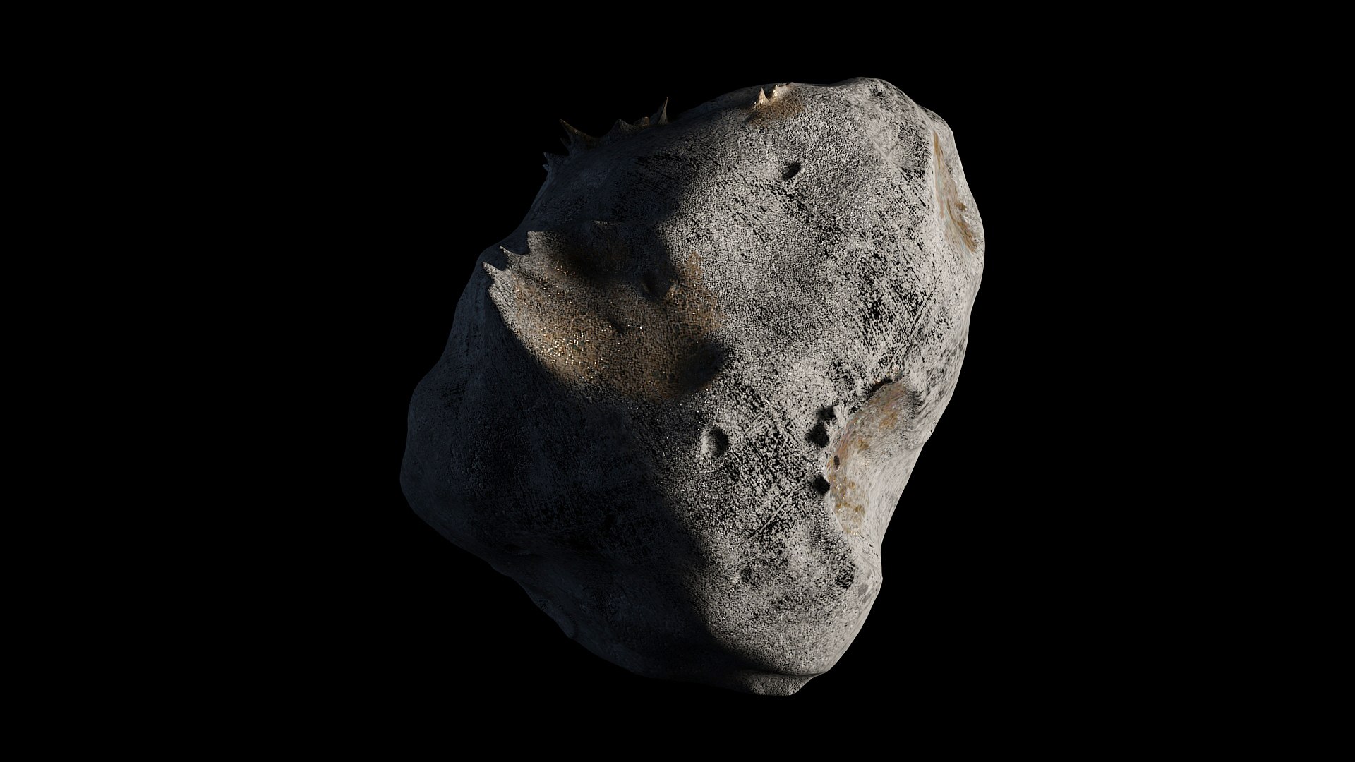 3D Asteroid 16 Psyche - TurboSquid 1511370