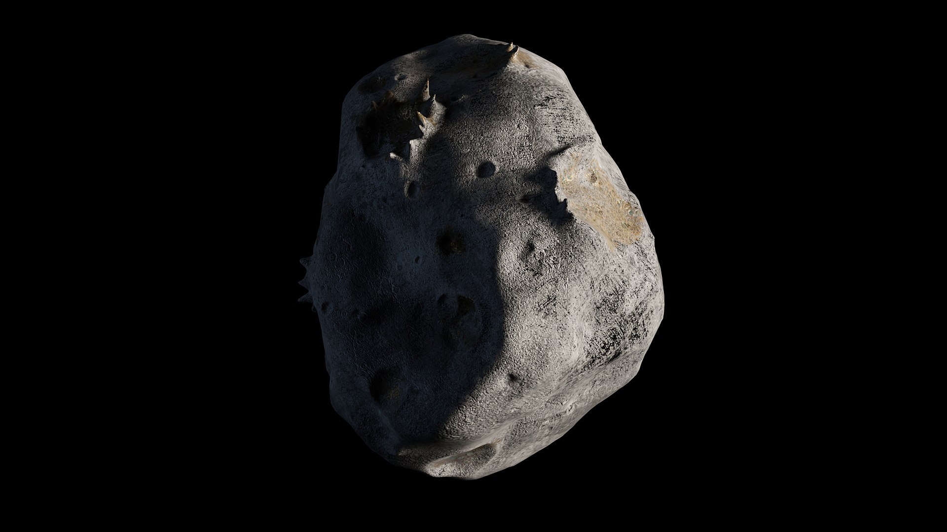 3D Asteroid 16 Psyche - TurboSquid 1511370