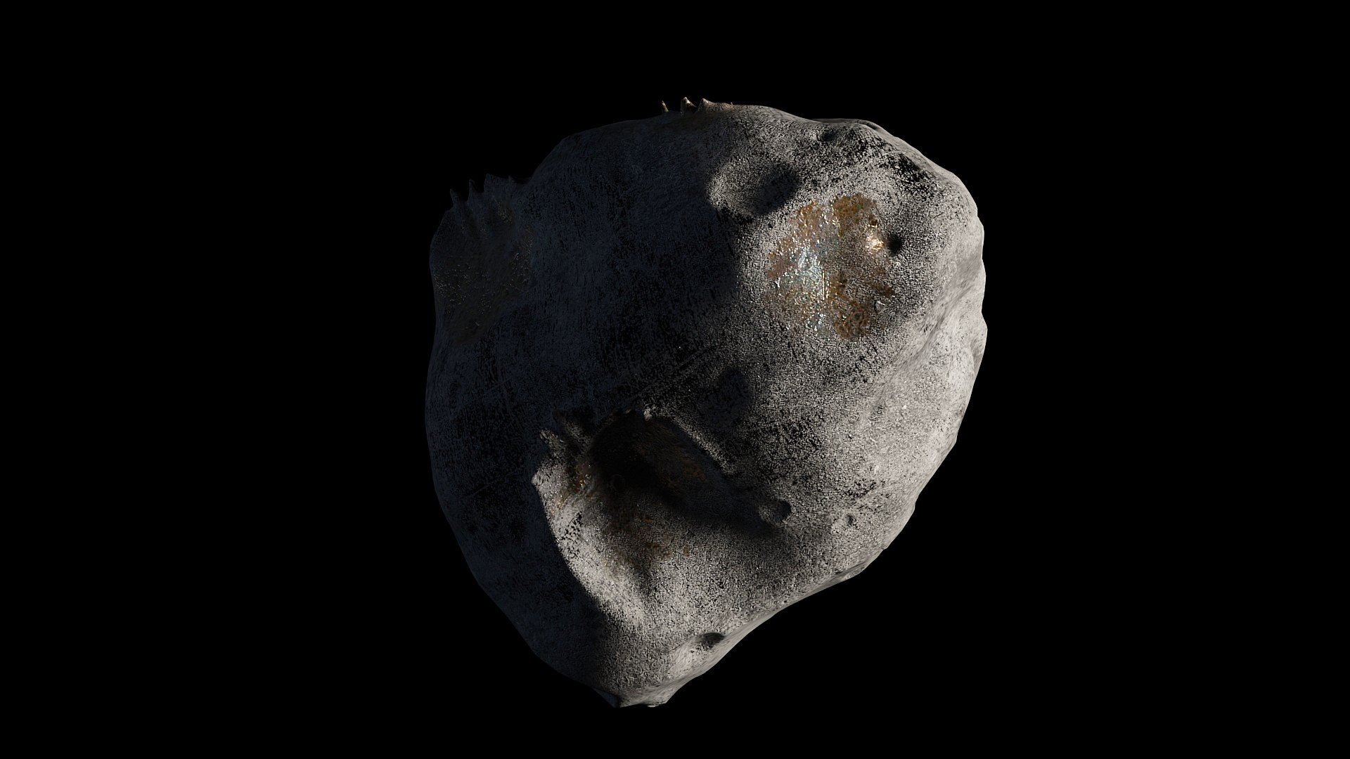 3D Asteroid 16 Psyche - TurboSquid 1511370