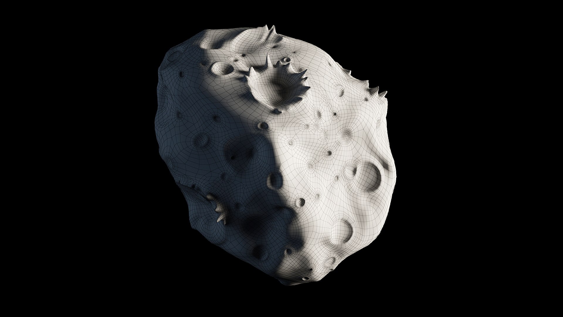 3D Asteroid 16 Psyche - TurboSquid 1511370