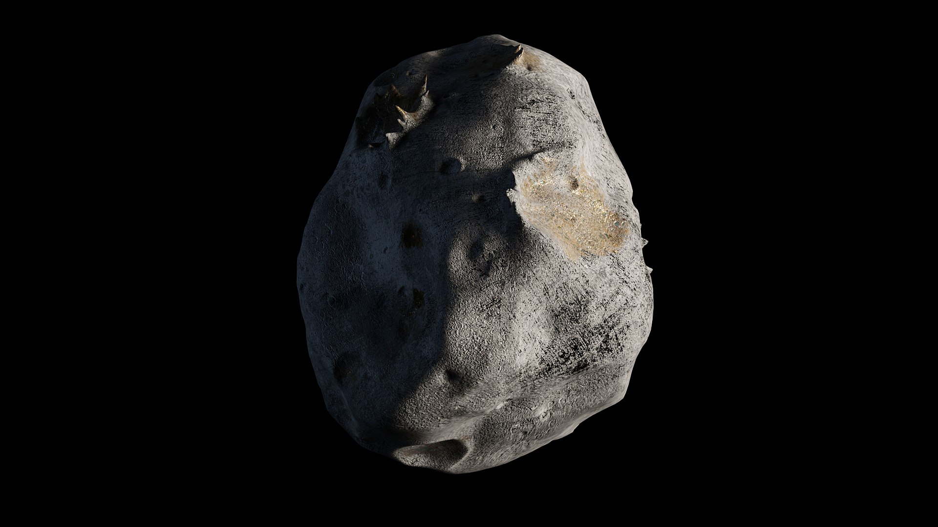 3D Asteroid 16 Psyche - TurboSquid 1511370