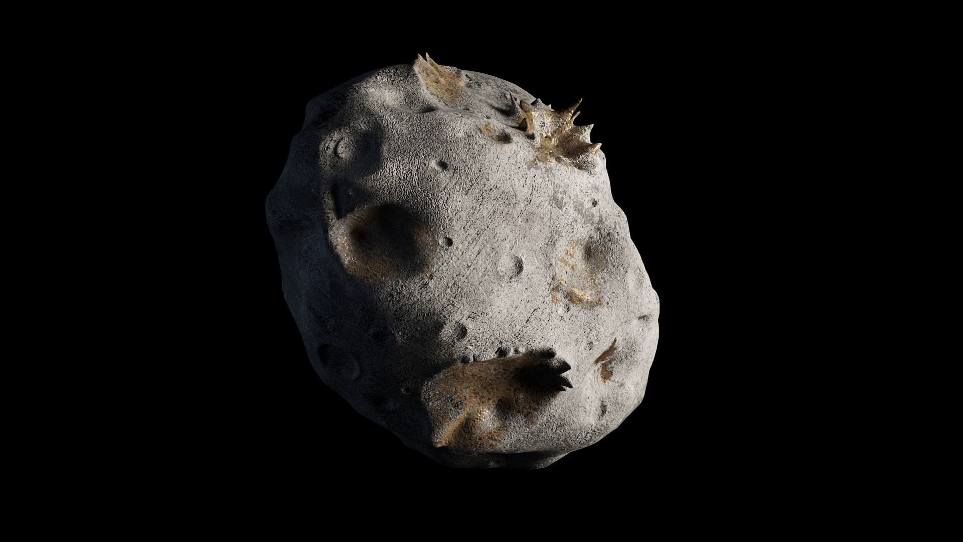 3D Asteroid 16 Psyche - TurboSquid 1511370