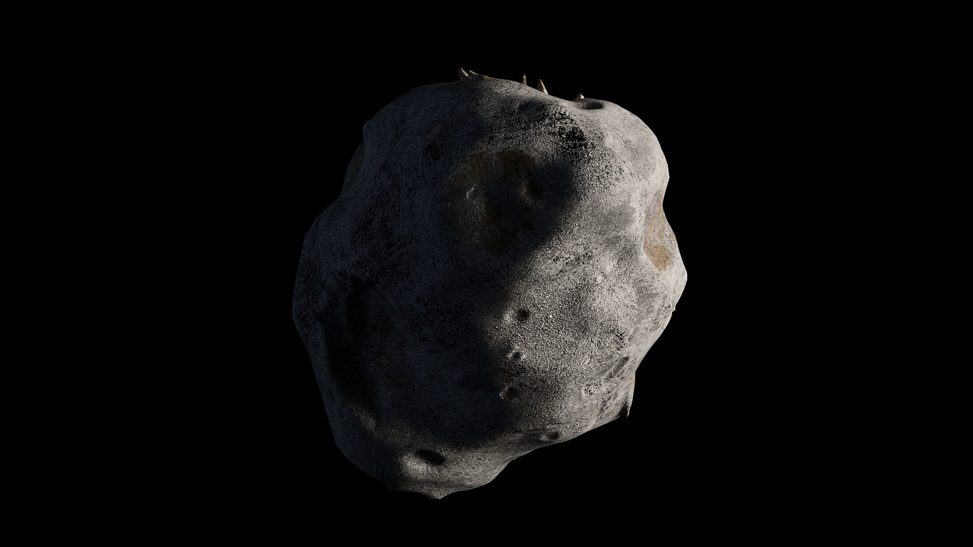 3D Asteroid 16 Psyche - TurboSquid 1511370