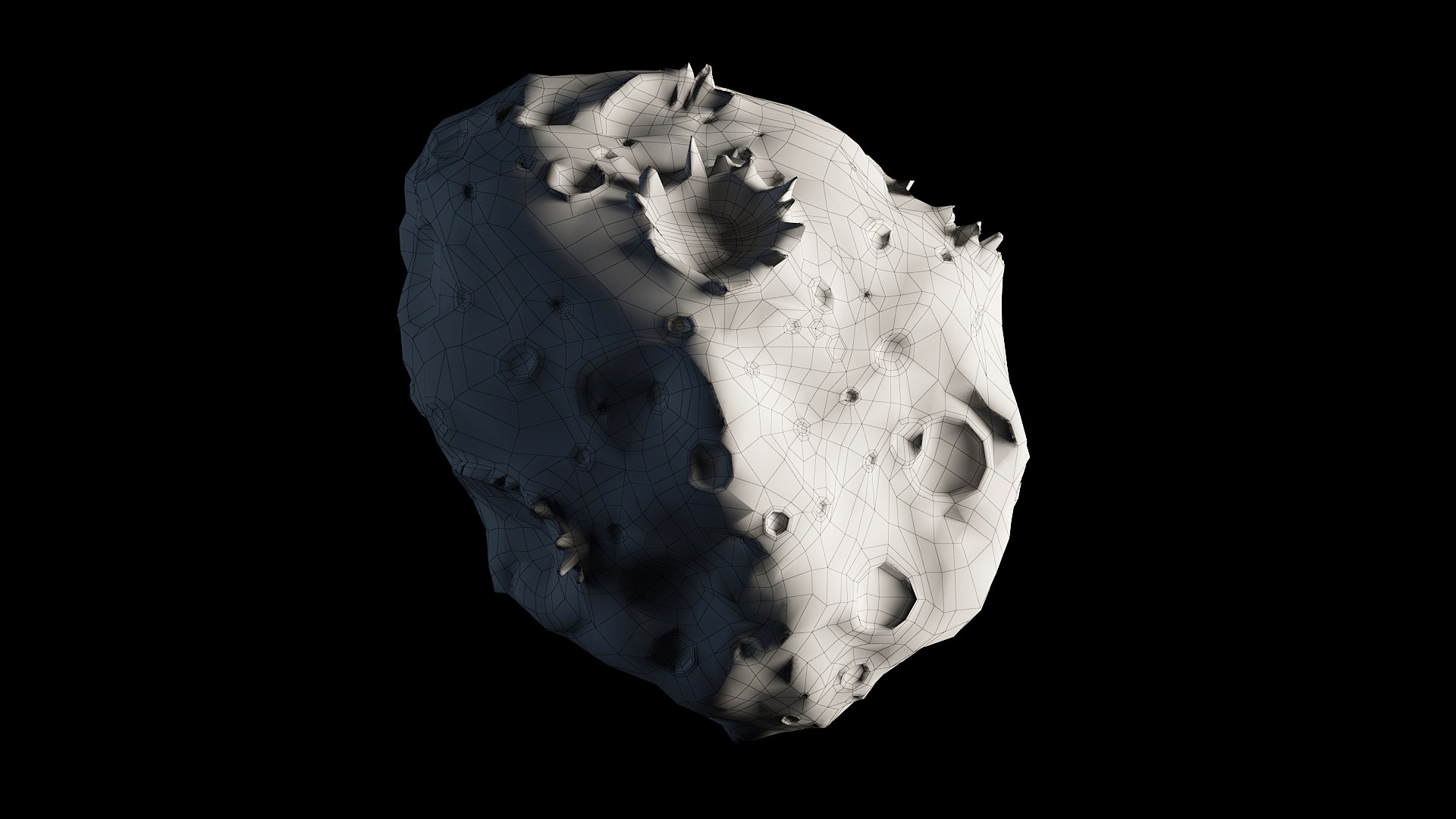 3D Asteroid 16 Psyche - TurboSquid 1511370