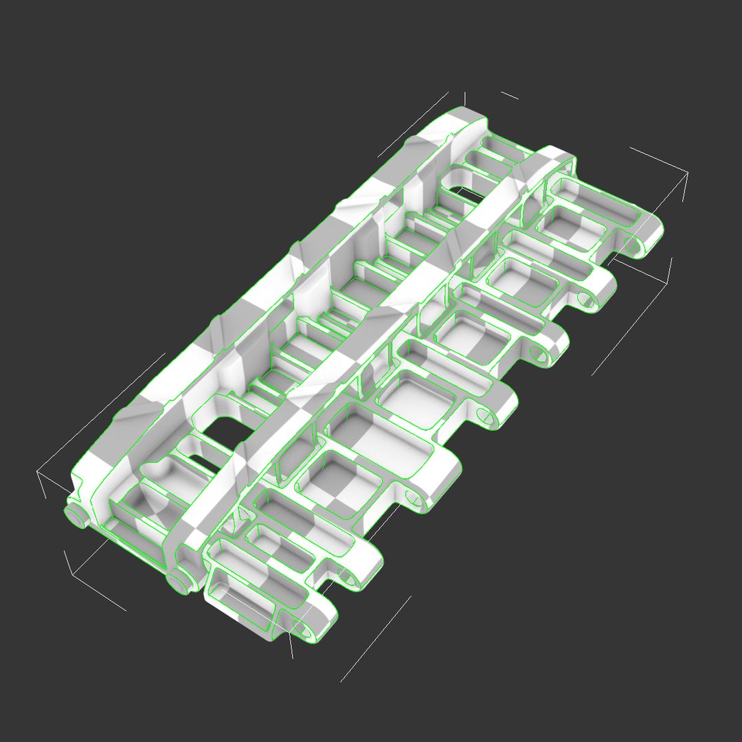 3d 182 Vi Tiger Track Model