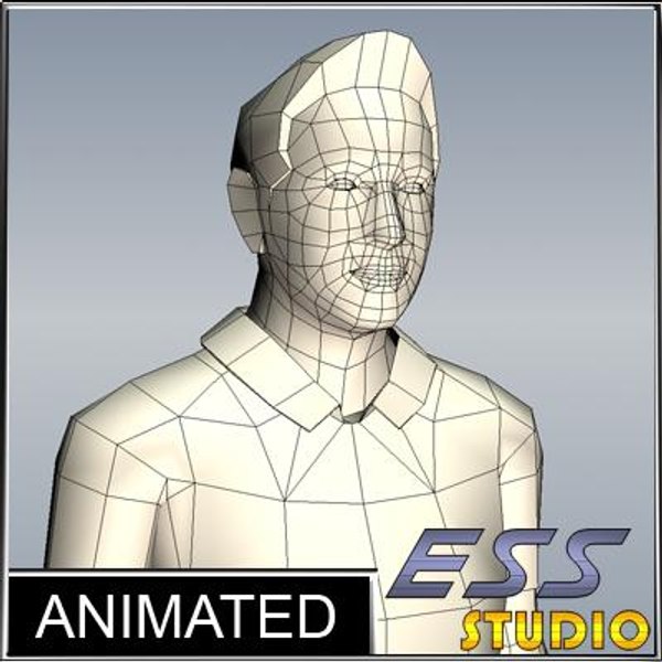 3d model ready male urban character