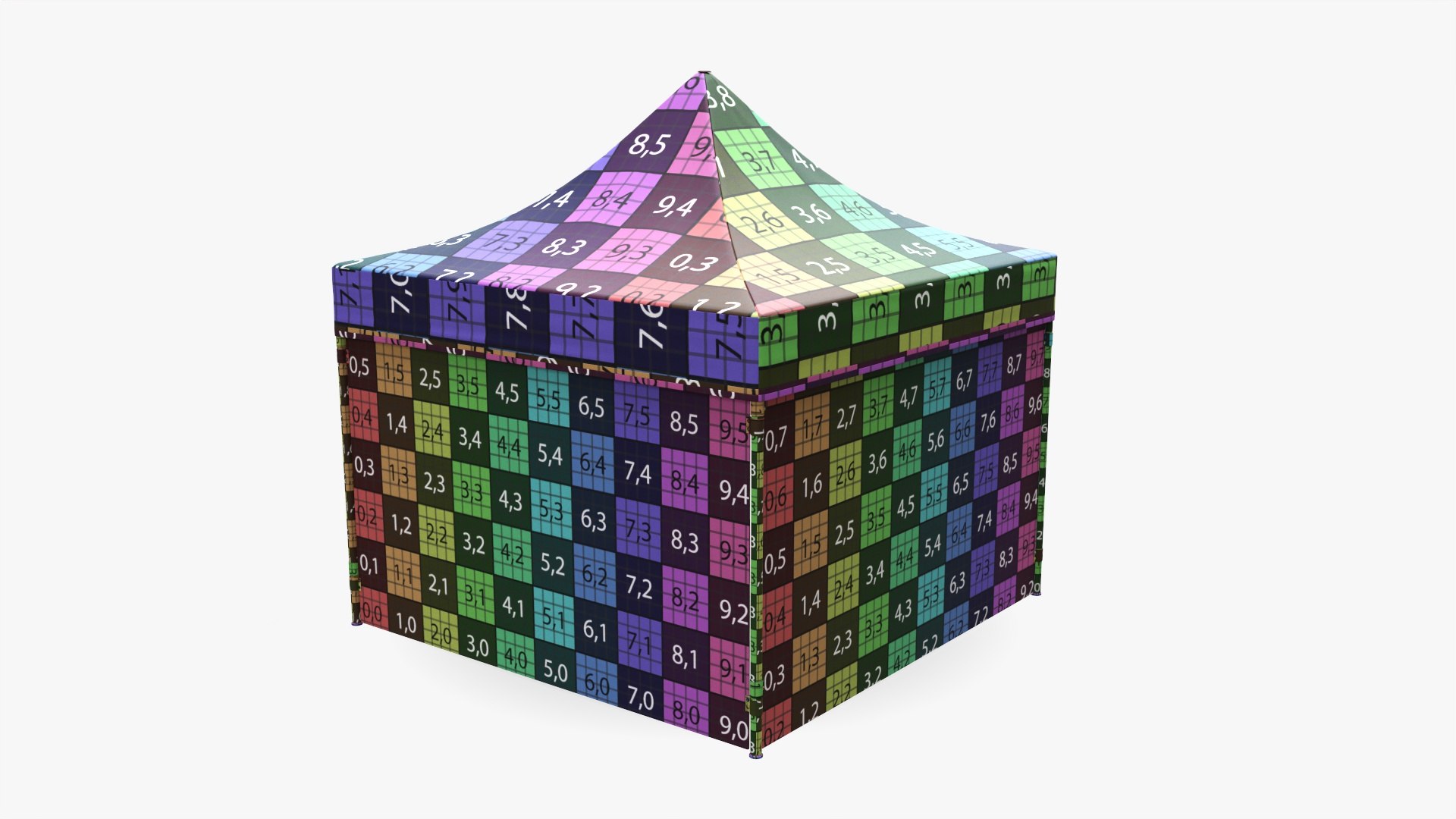 3D tent mockup display model - TurboSquid 1708357