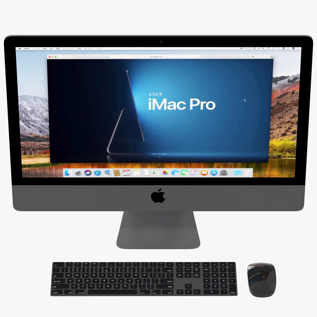 3D Apple Imac Pro Model - TurboSquid 1311519