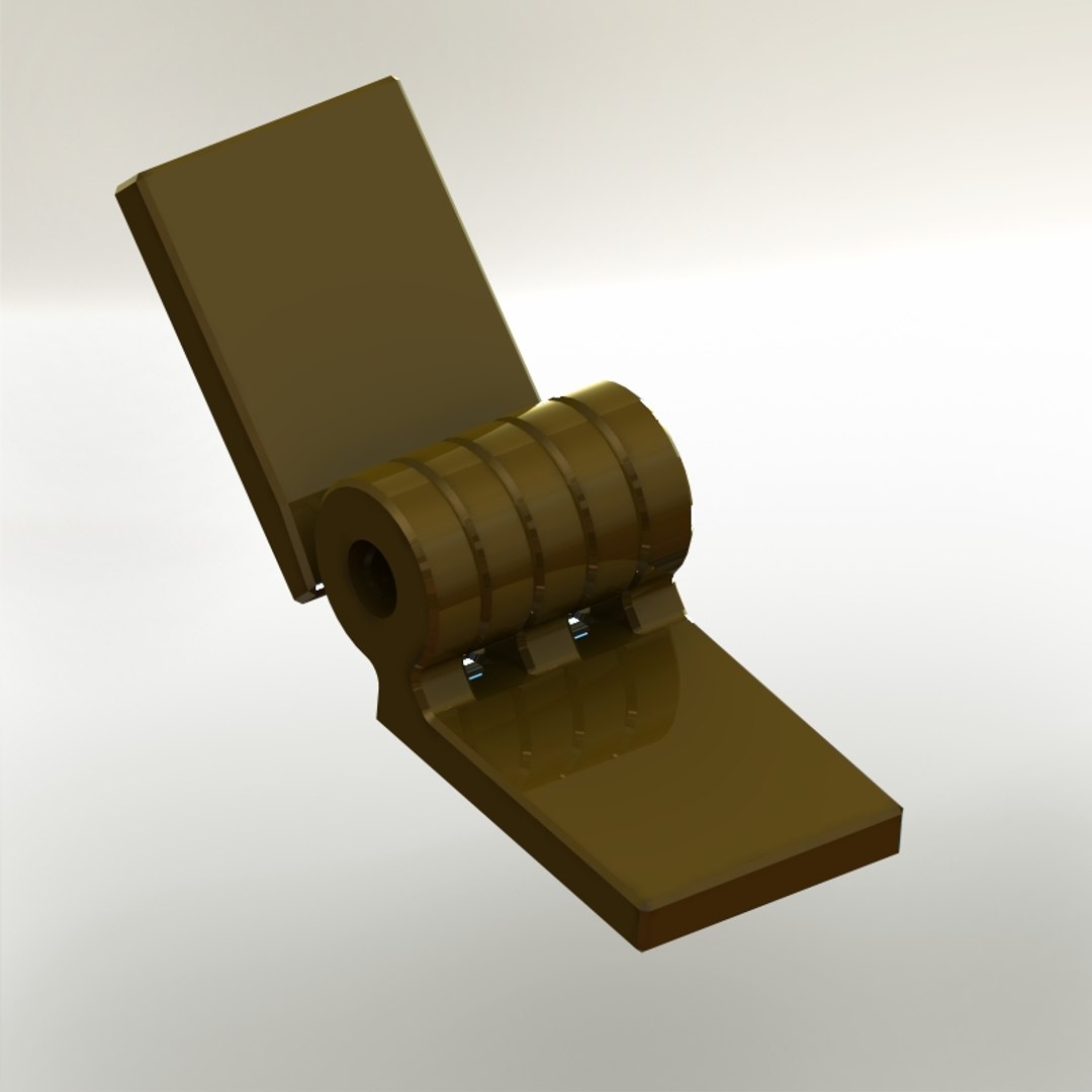 hinges door 3d model
