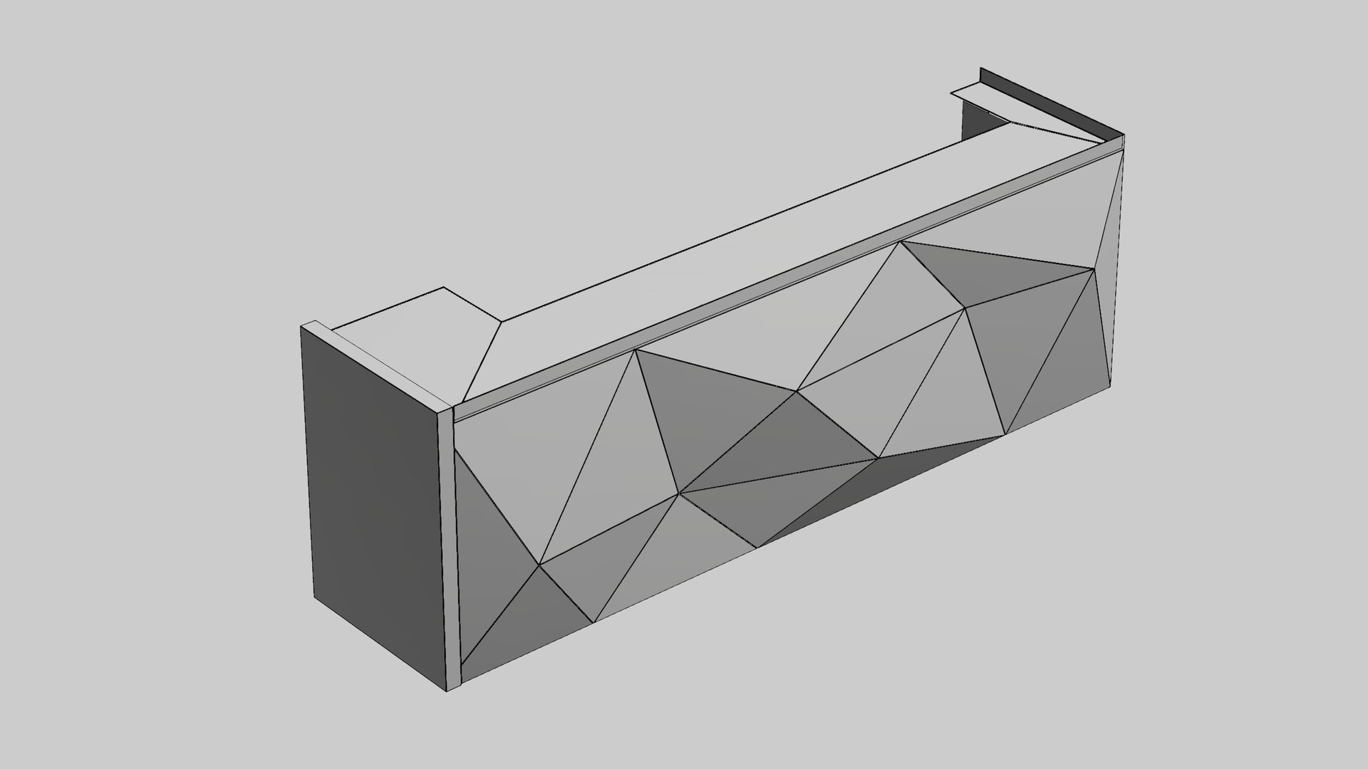 Modern Design Reception 3D Model - TurboSquid 1823817