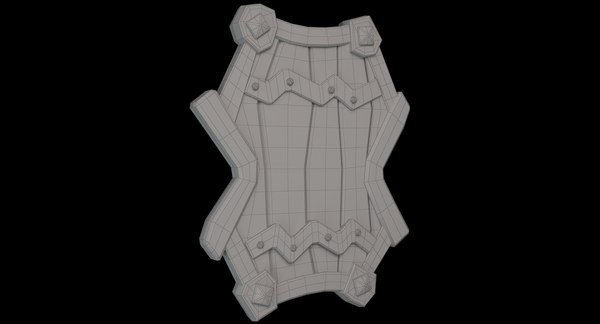 3D shield model - TurboSquid 1318927