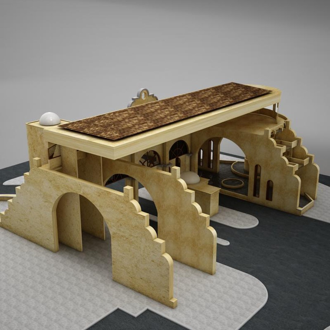 3d Gated Condo Entrance