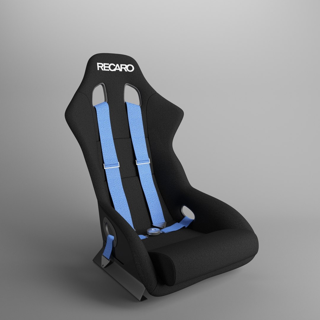 Recaro Racing Seat 3d Max