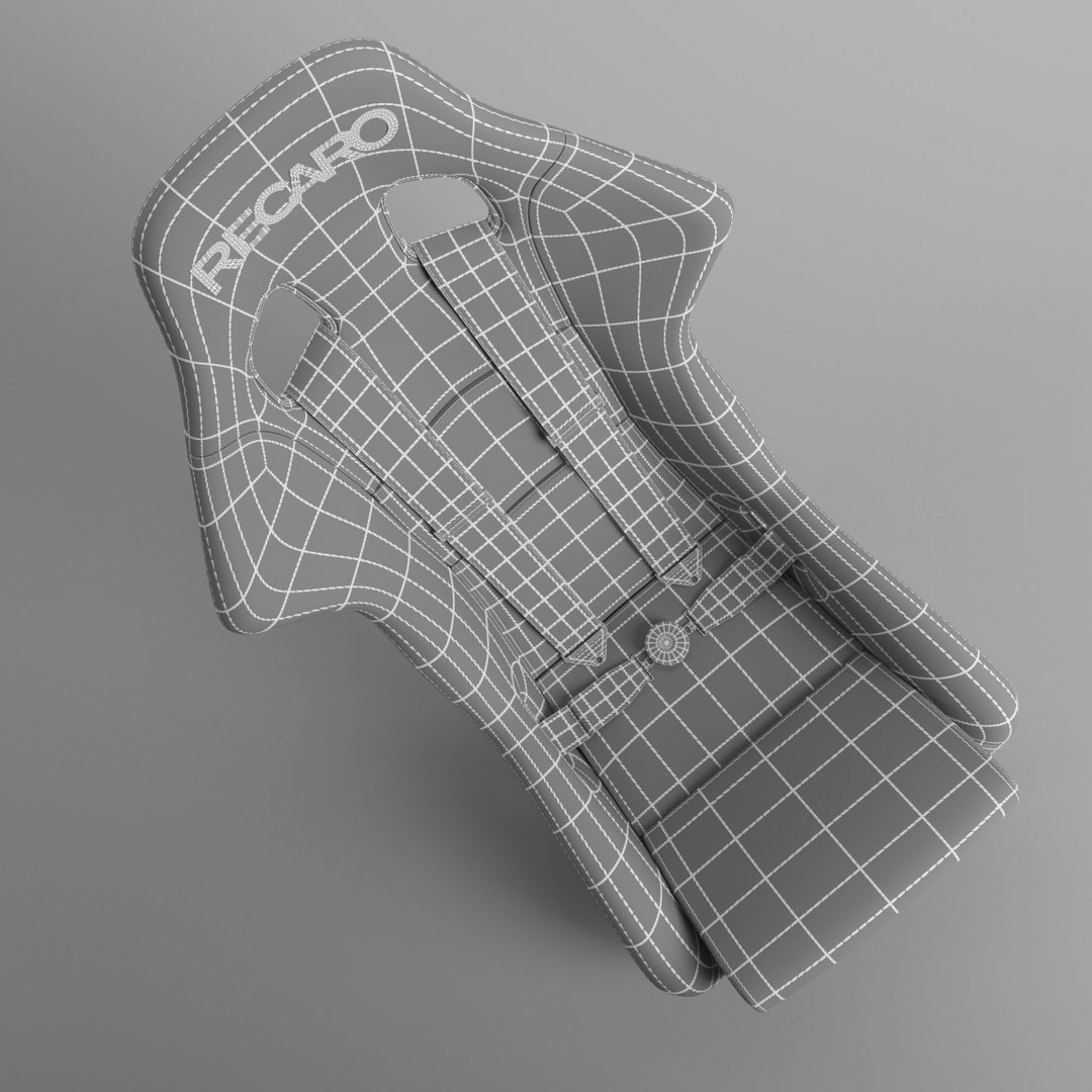 Recaro Racing Seat 3d Max