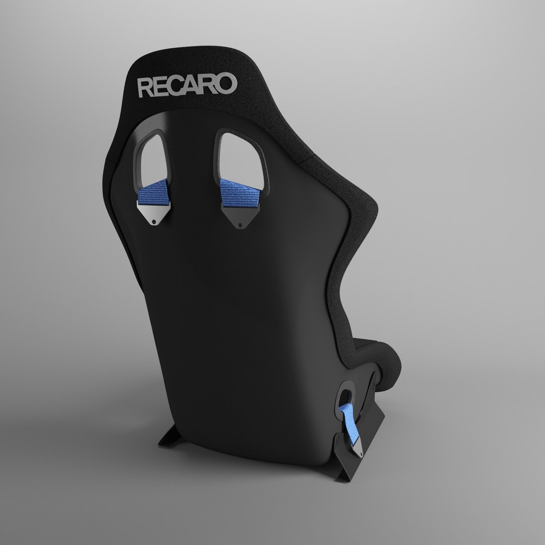 Recaro Racing Seat 3d Max