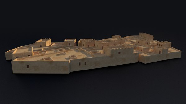 3D model Old Riyadh City - TurboSquid 1822113