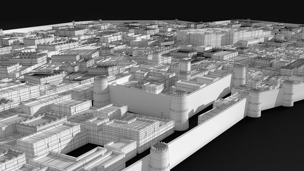 3D model Old Riyadh City - TurboSquid 1822113