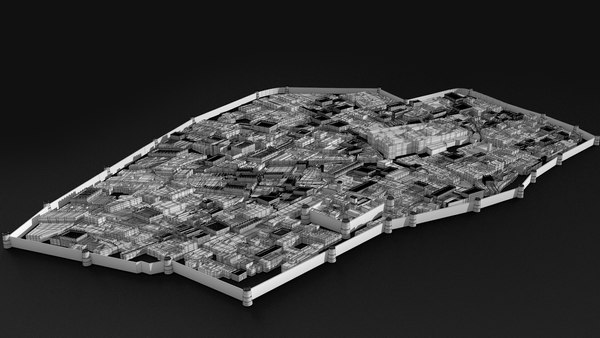 3D model Old Riyadh City - TurboSquid 1822113