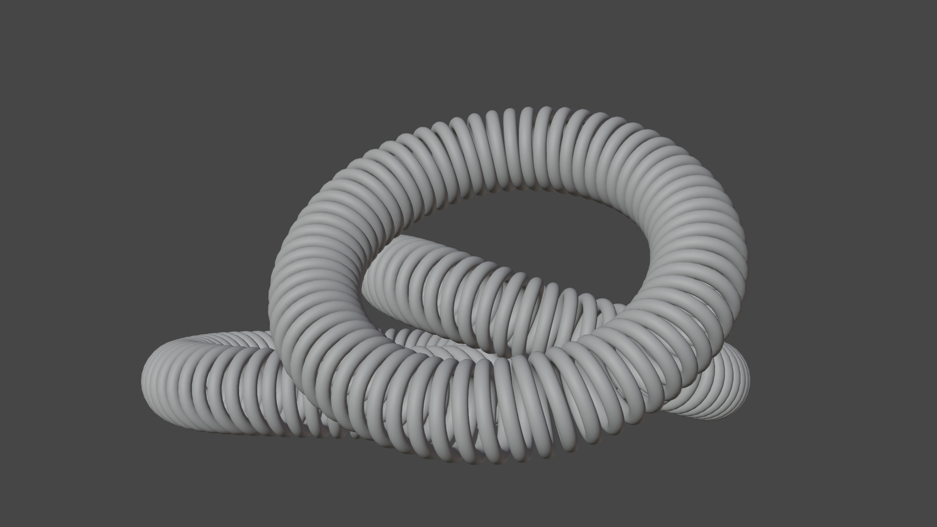 3D Elastic Band Spring Scrunchy - TurboSquid 1840579