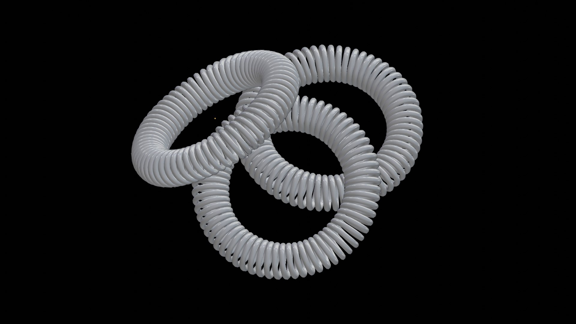 3D Elastic Band Spring Scrunchy - TurboSquid 1840579