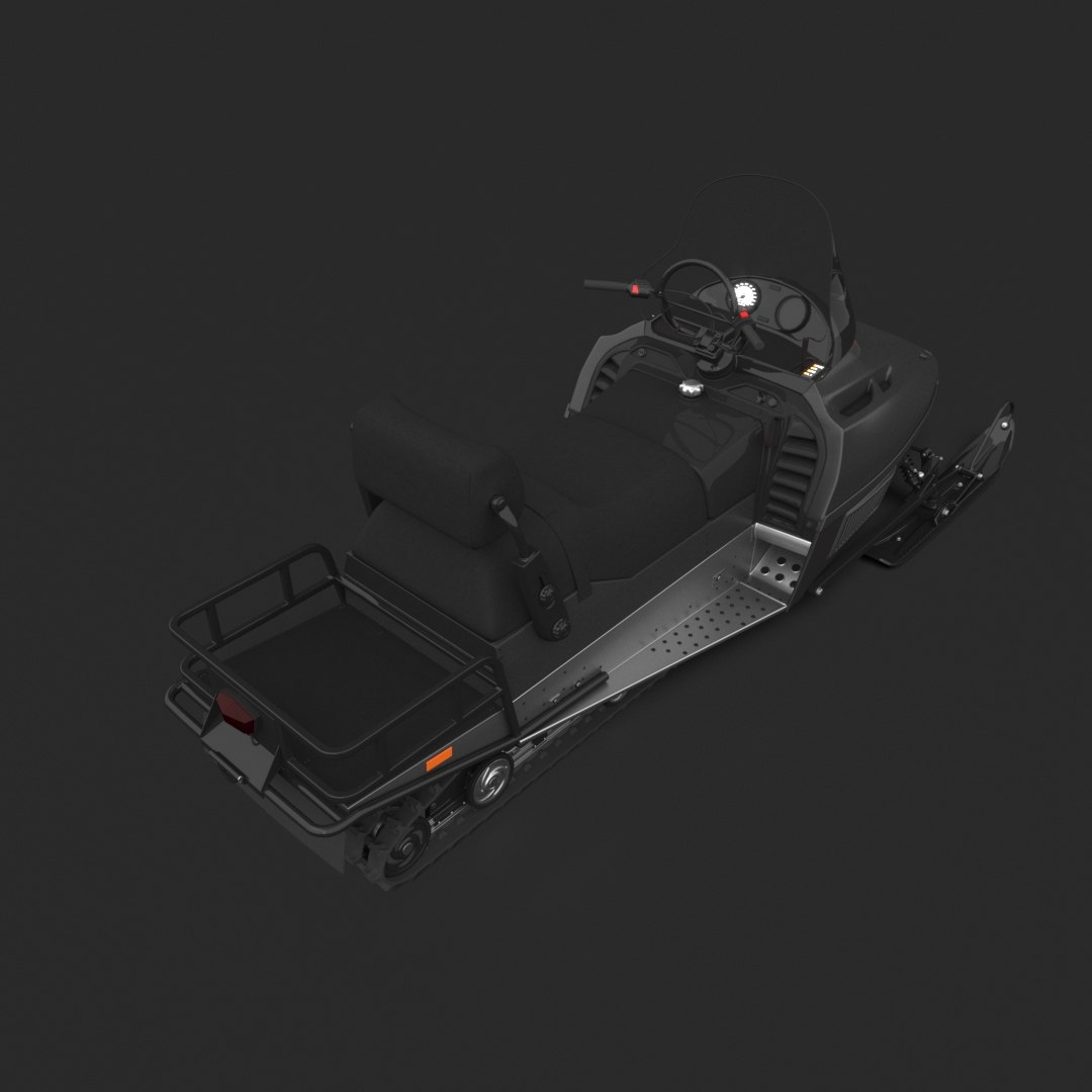 3D Model Snowmobile - TurboSquid 2306924