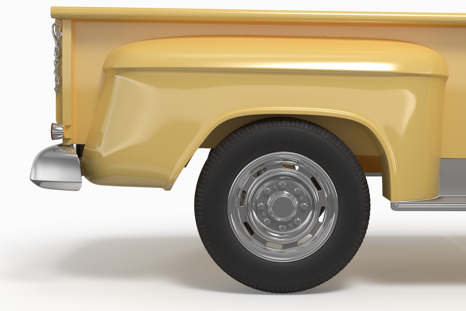 3D model c10 1966 yellow - TurboSquid 1326118
