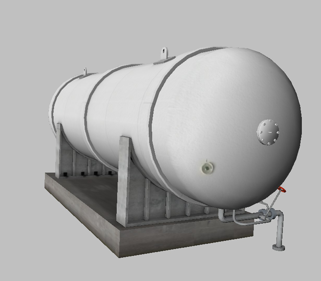 LNG Cryogenic Storage Tank 3D Model - TurboSquid 1868954