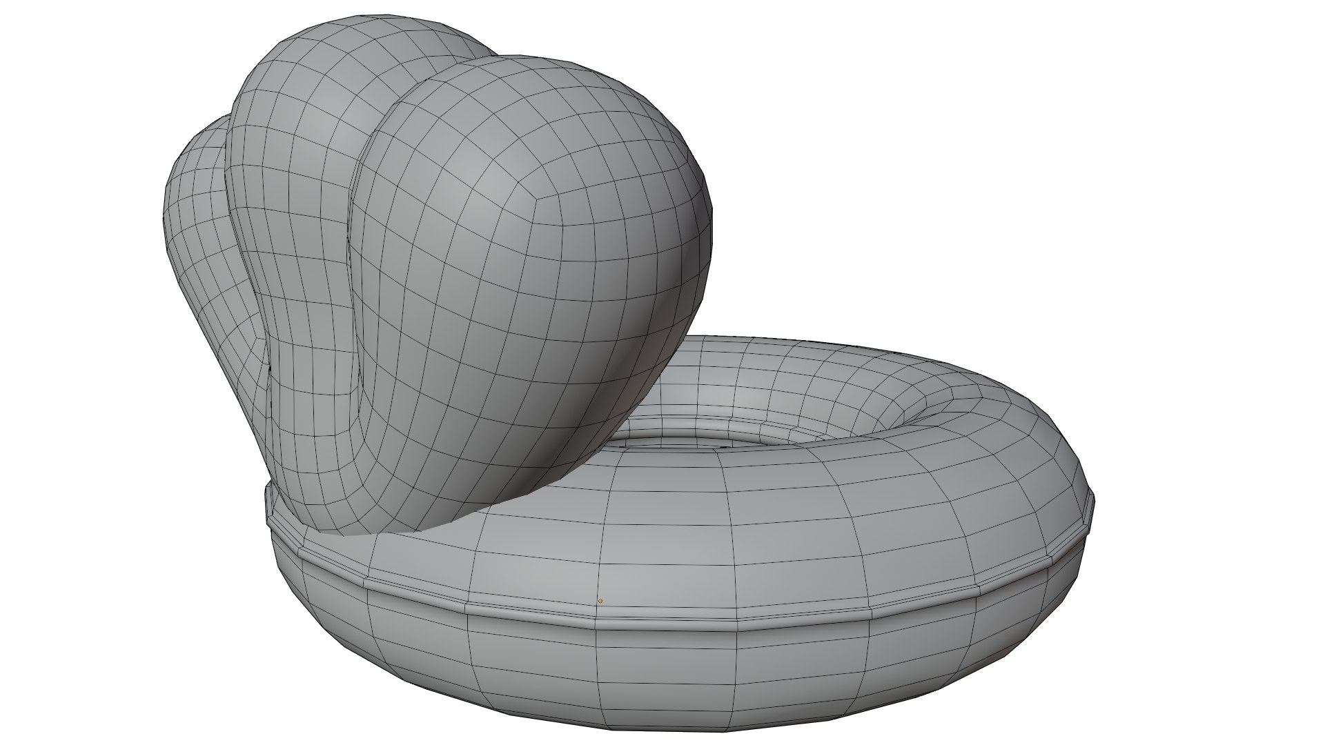 Inflatable Ring Floatie Model - TurboSquid 2231782