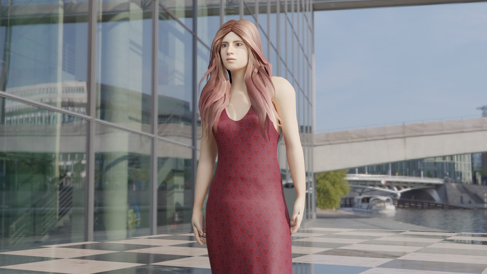 Female Rigged And Animated Character 3D Model - TurboSquid 2130293