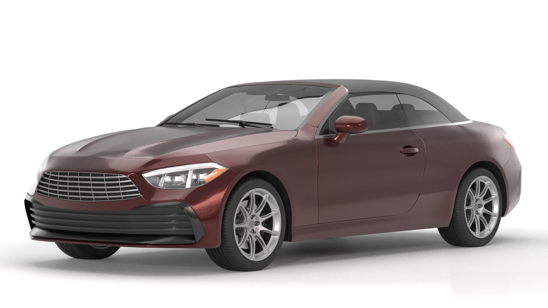 3D Model Generic Convertible 01 - TurboSquid 2444713