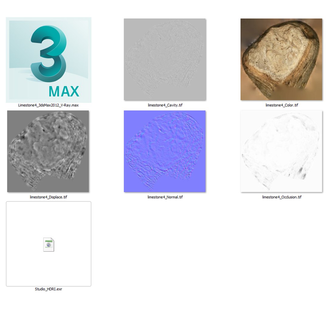 Limestone 5 3D Model - TurboSquid 1234445