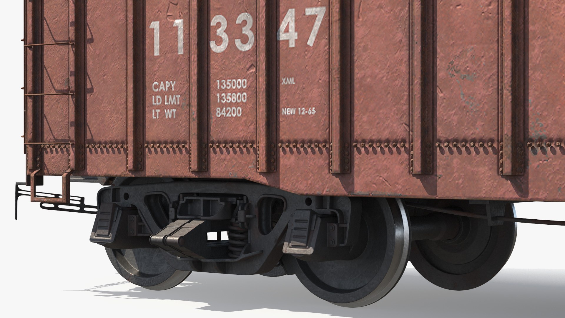 3D PRR Sliding Door X58B Wagon Used Model - TurboSquid 2415935