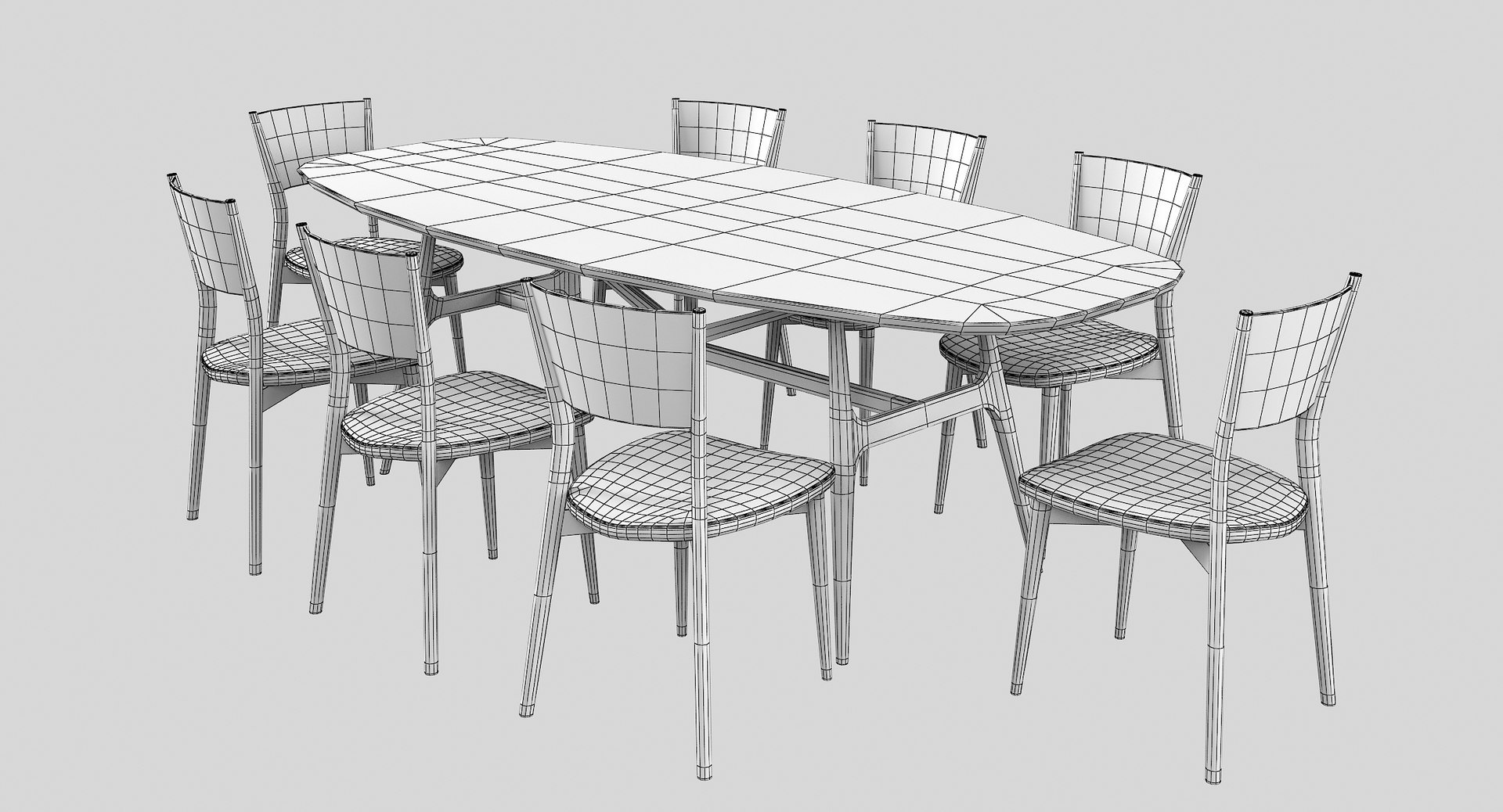 3D Misuraemme Gaudi Berta Dining Table - TurboSquid 1401043