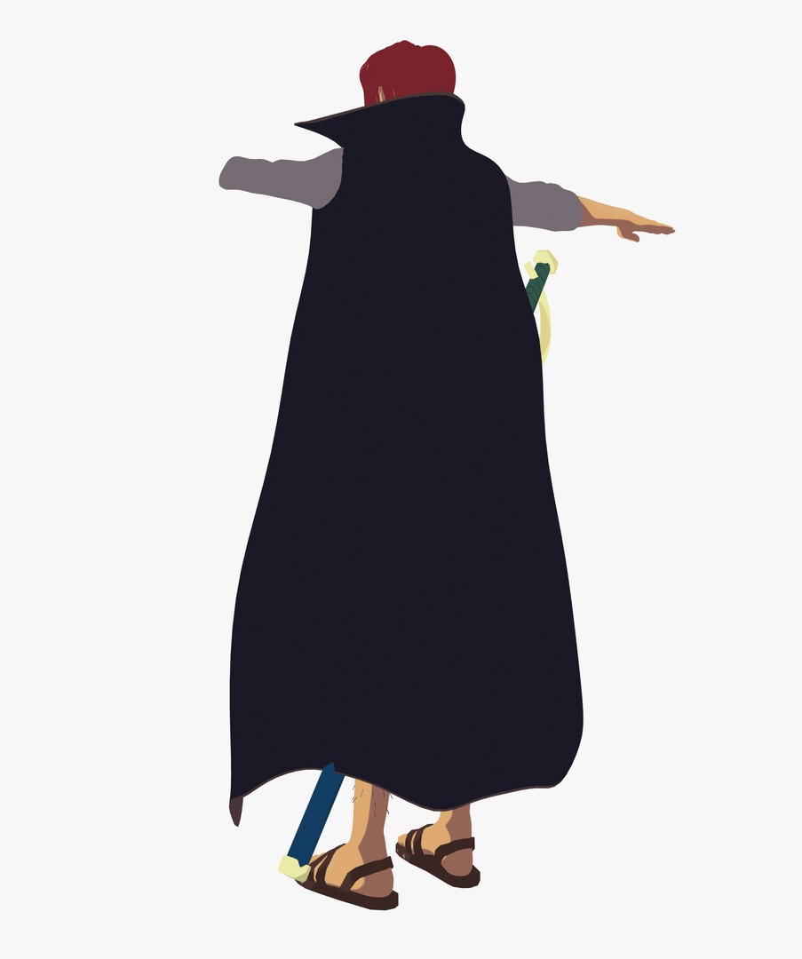 3D Model Shanks - One Piece - TurboSquid 1934610