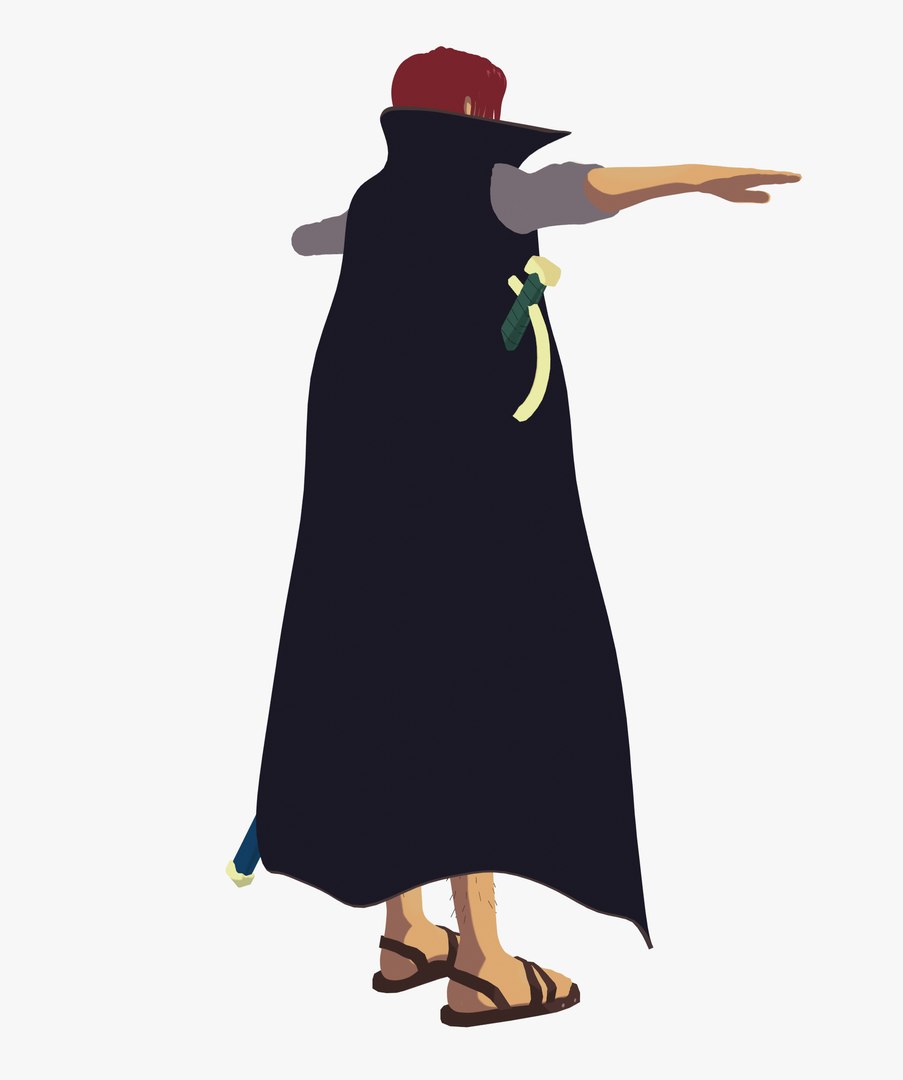 3D Model Shanks - One Piece - TurboSquid 1934610