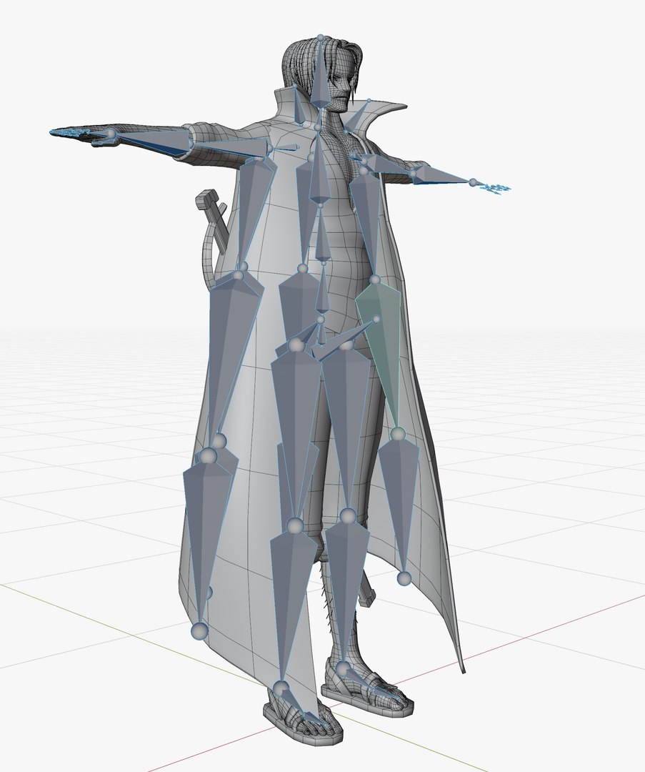 3D Model Shanks - One Piece - TurboSquid 1934610