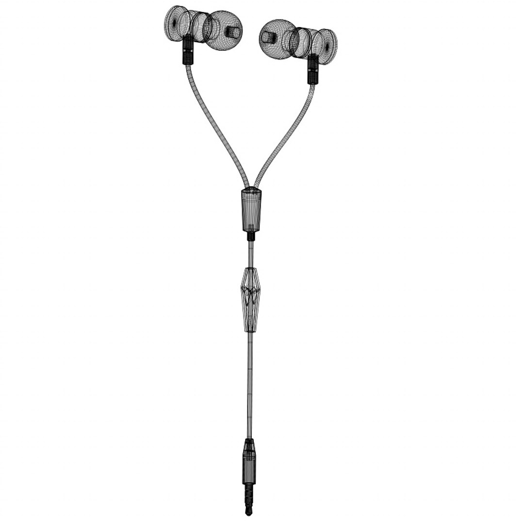 Monster Ibeats Headphones 3d Max
