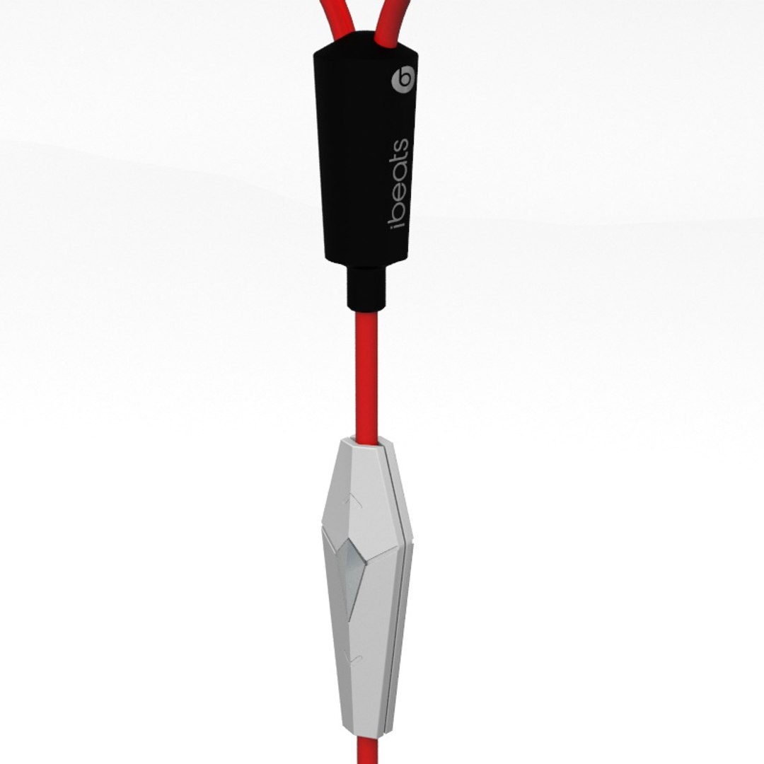 Monster Ibeats Headphones 3d Max