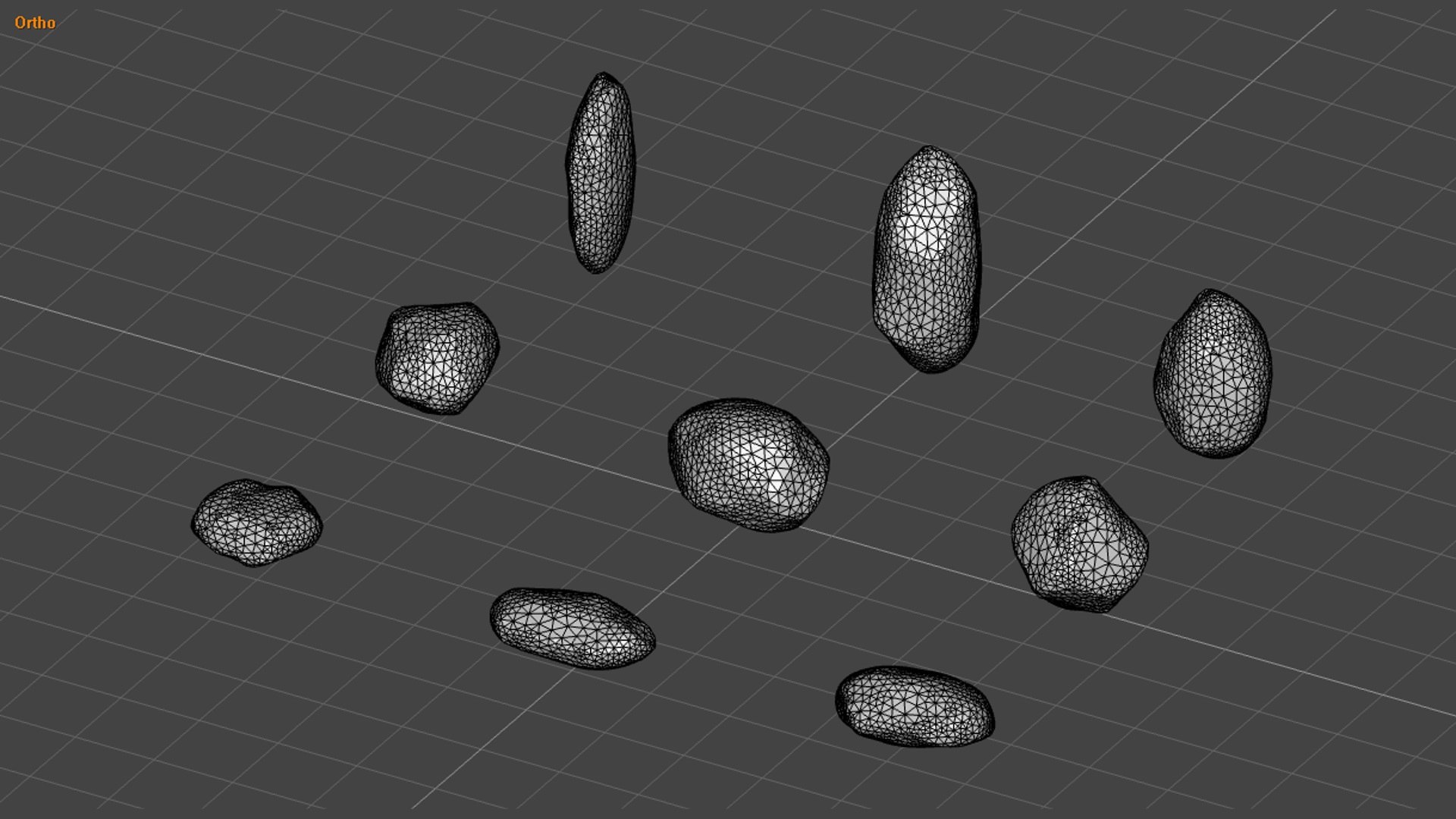 Free Assorted Boulders - Base Model - TurboSquid 2225163