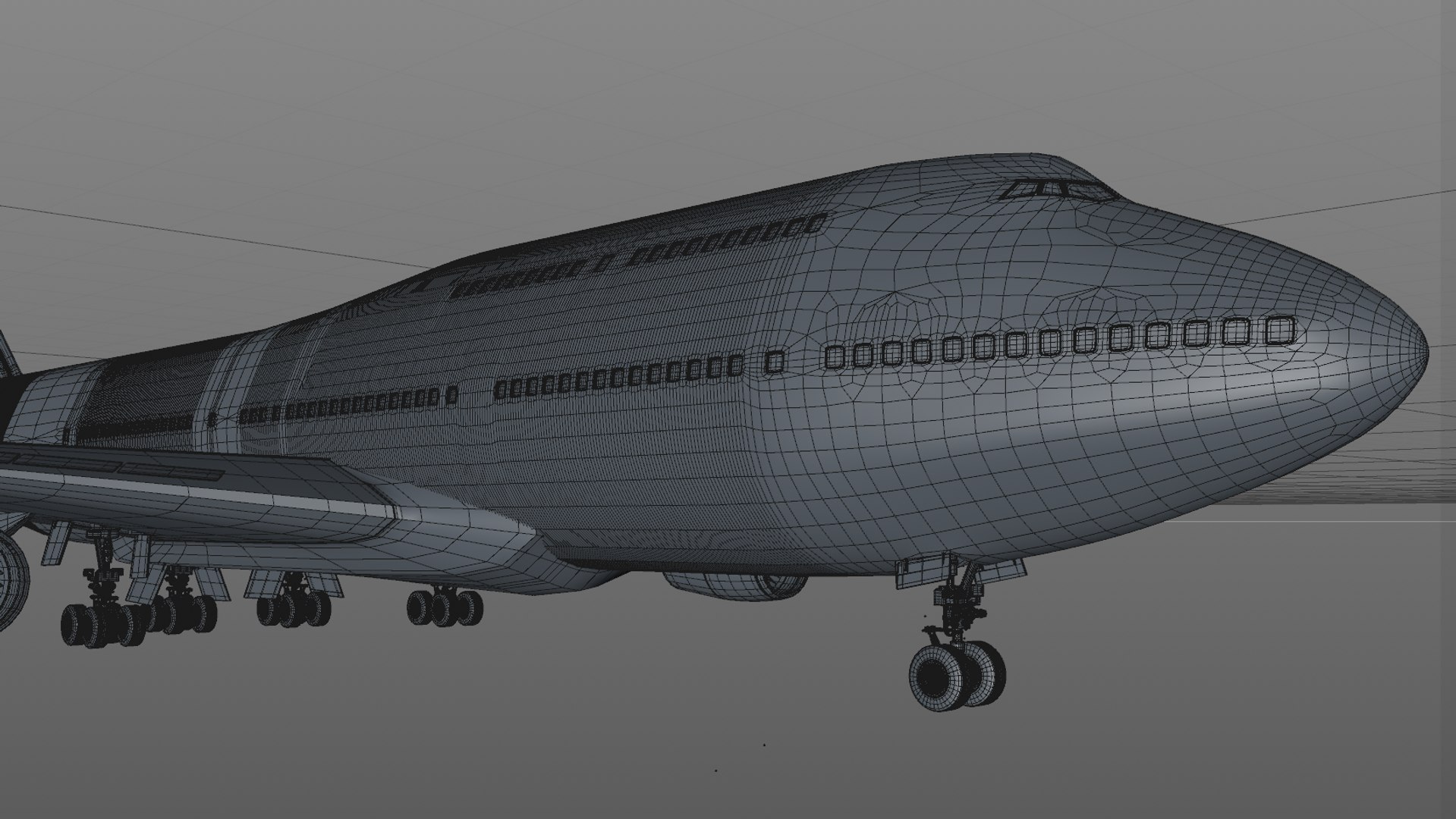 Boeing 747-400 Emirates L106 Model - TurboSquid 1402472