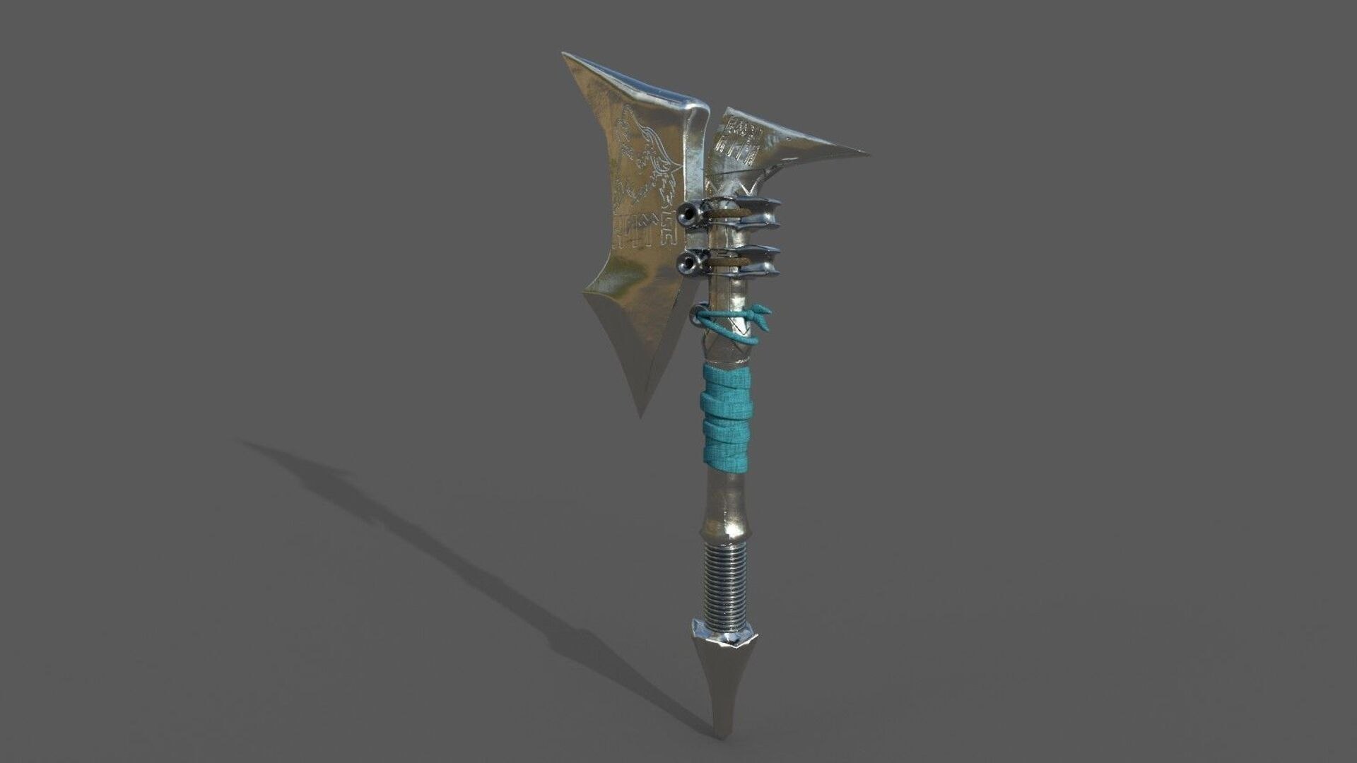 3D Model Battle Axe High Poly Game Ready - TurboSquid 2026430