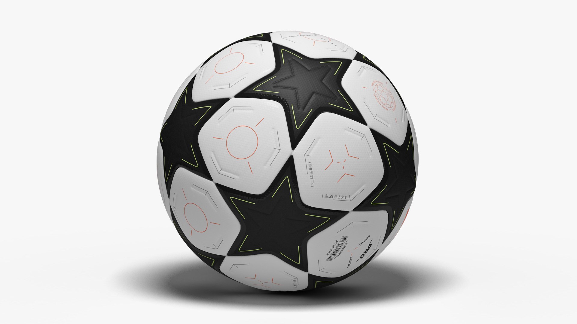 Champions League UCL Pro 25 Ball(1) 3D - TurboSquid 2407349