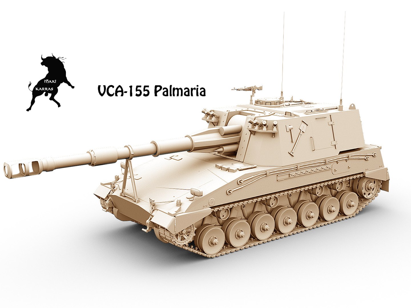 Palmaria Vca-155 3d Model
