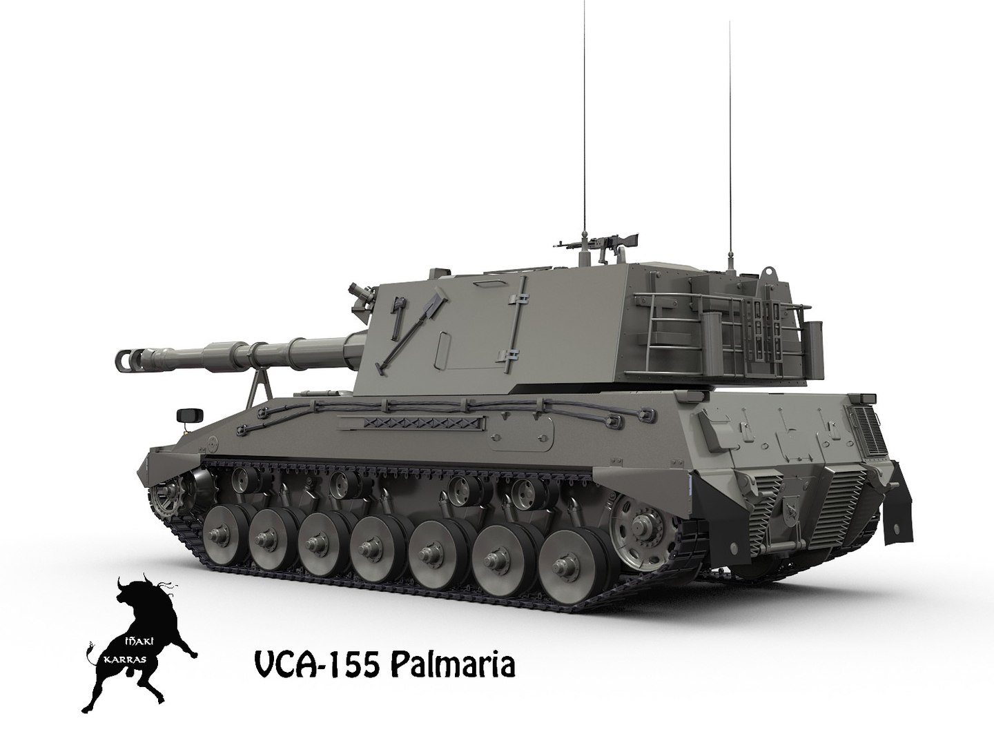 Palmaria Vca-155 3d Model